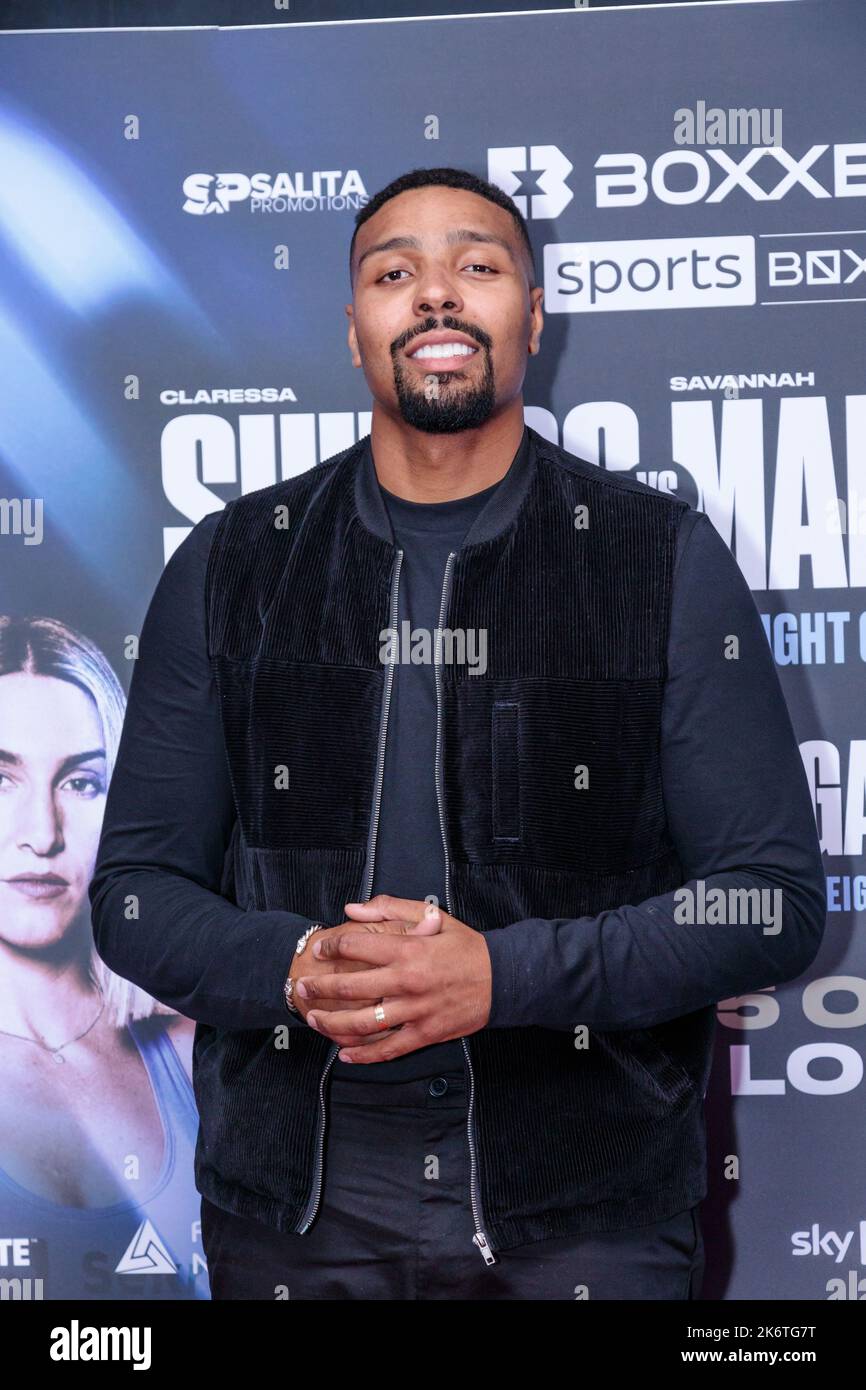 The O2, London, UK. 15th October 2022. Jordan Banjo from Diversity ...