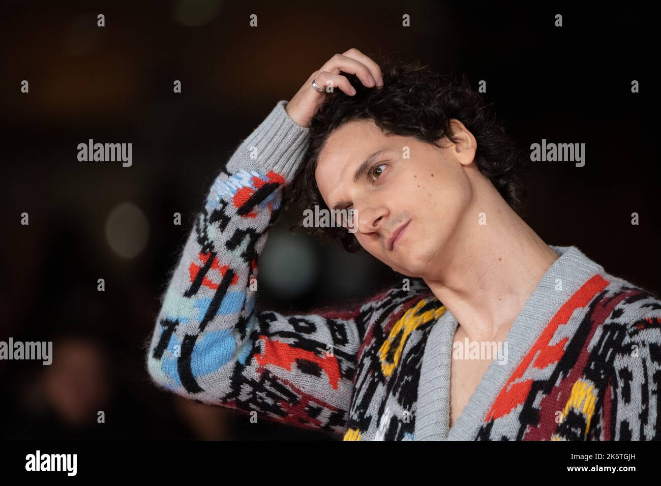 Rome, Italy, October 15, 2022 - Antonio Bannò attends at red carpet of ...