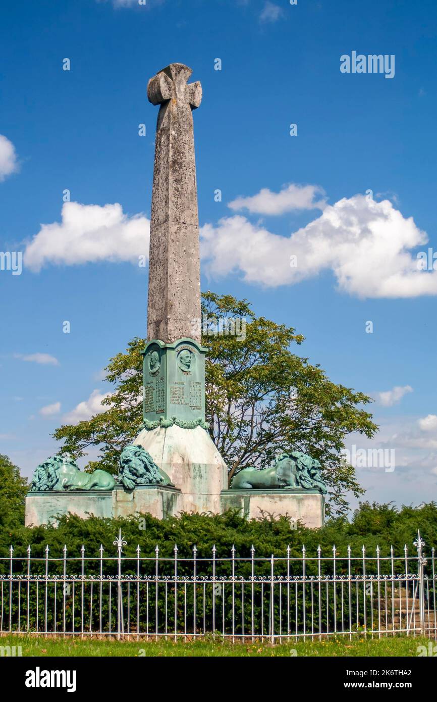 Monument du Geisberg, Memorial, Monument to the Prussian soldiers ...