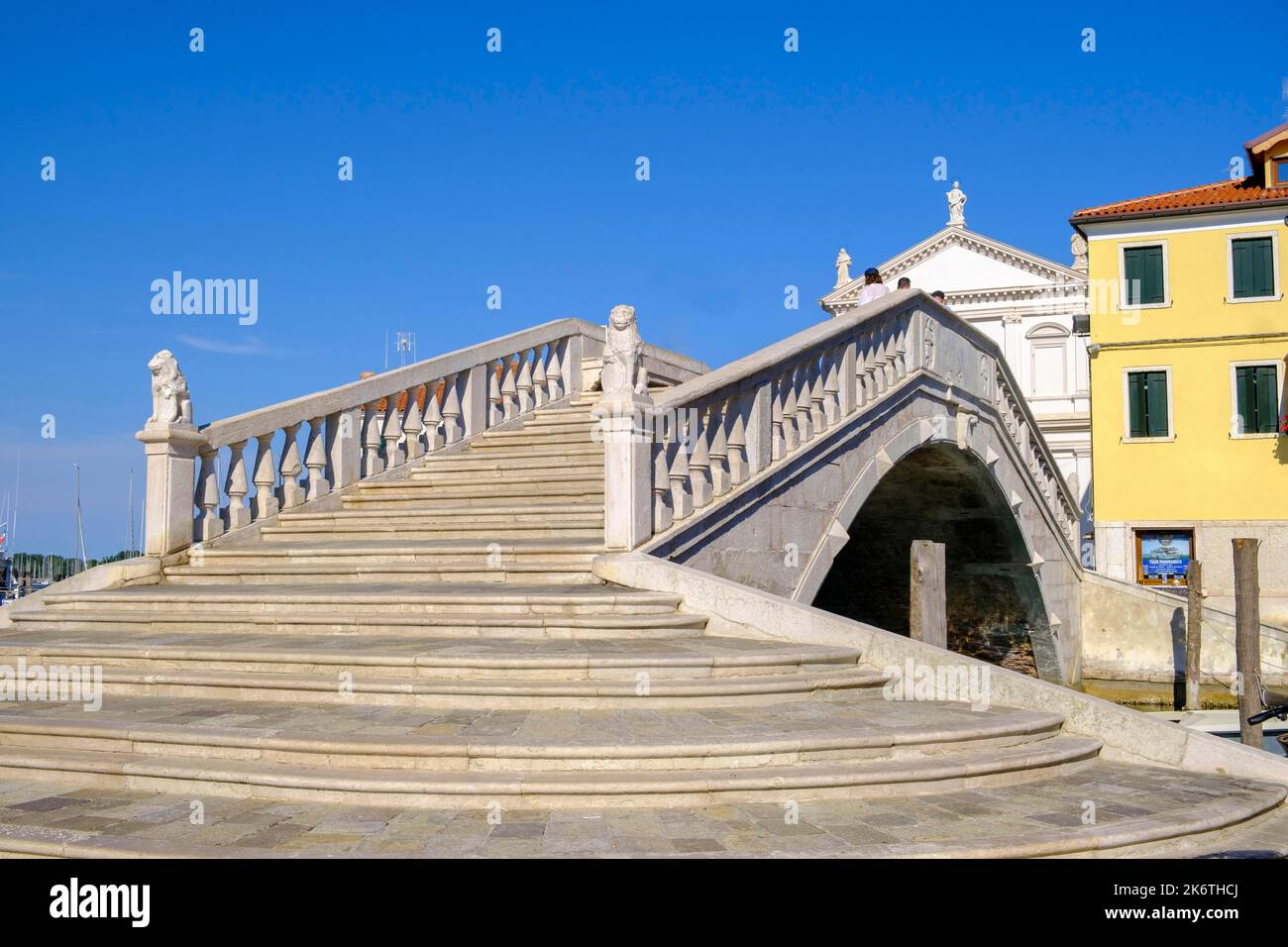 Vigo Bridge Ponte di Vigo, Chioggia, Veneto, Italy Stock Photo - Alamy