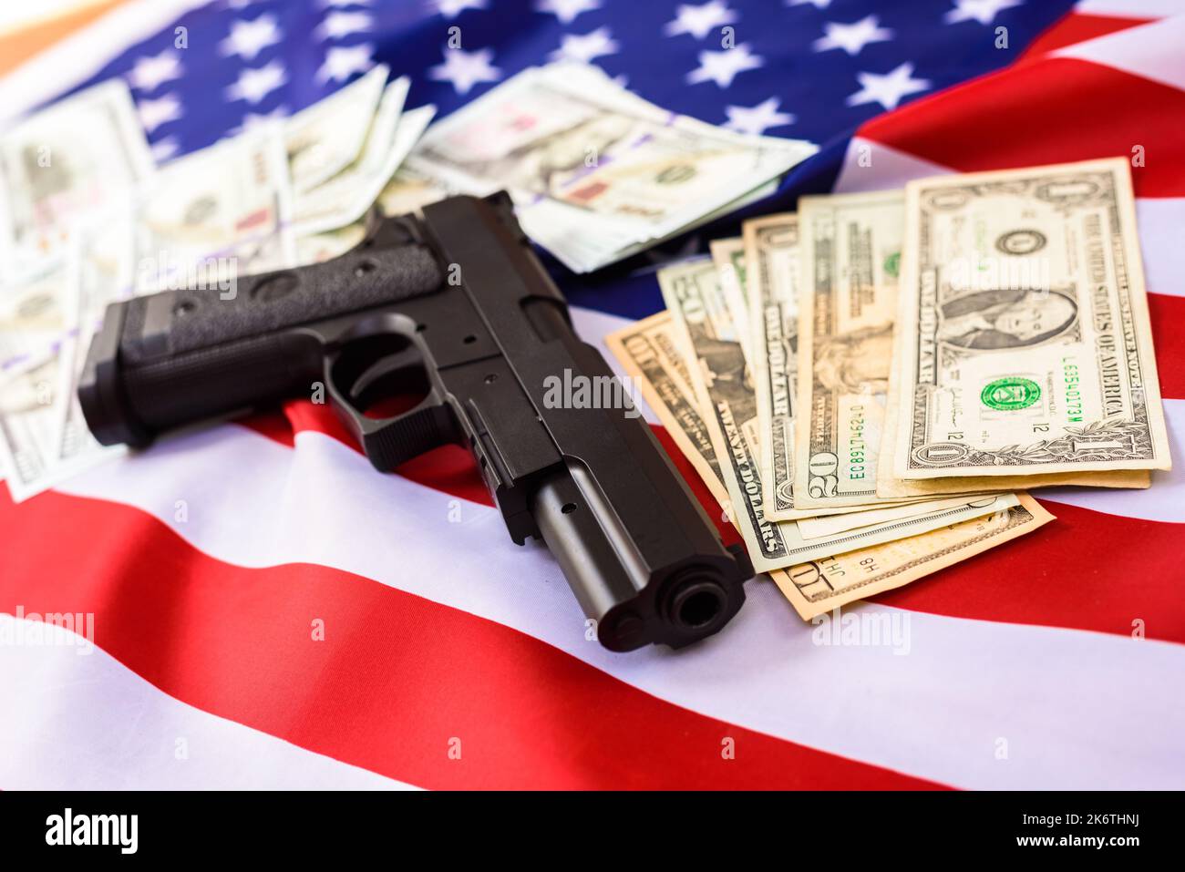The arms and gun sales industry spends money on the patriotism of the ...
