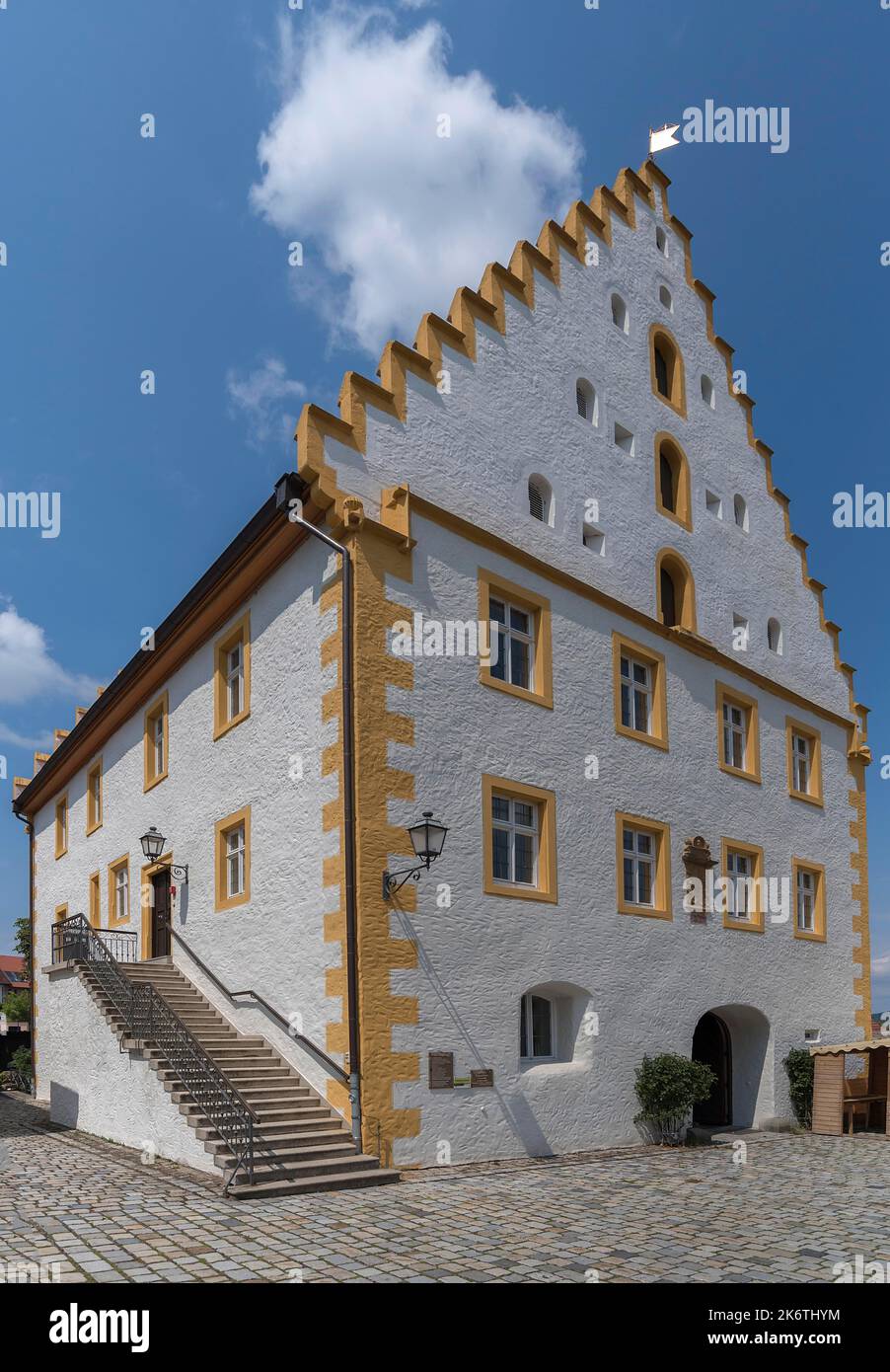 Former Renaissance castle, destroyed in the Peasants' War in 1525 ...