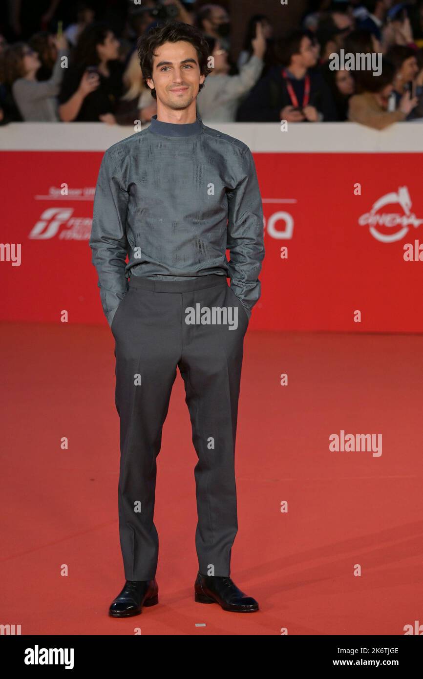 Rome, Italy. 15th Oct, 2022. Luigi Fedele attends the red carpet of the ...