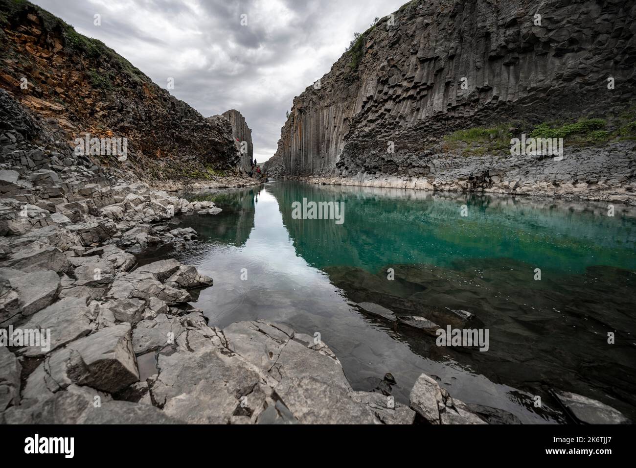 Stuolagil canyon iceland hi-res stock photography and images - Alamy