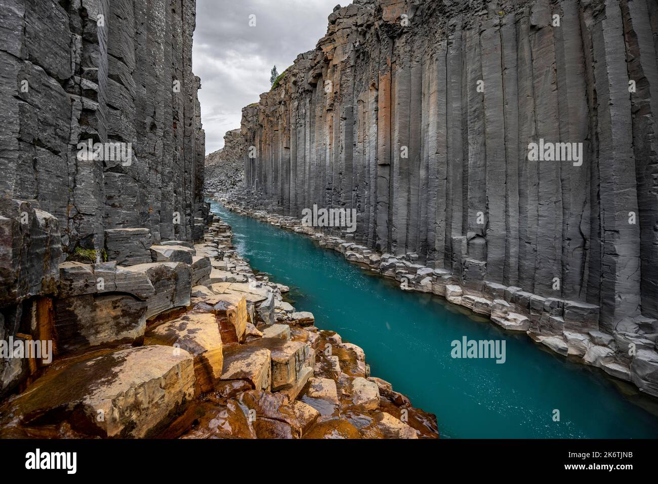Stuolagil canyon iceland hi-res stock photography and images - Alamy