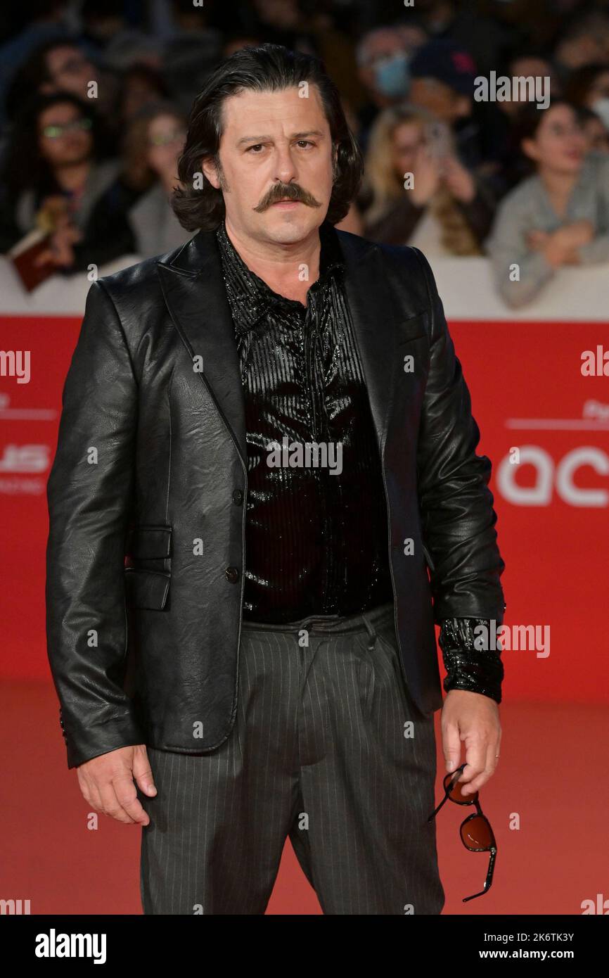 Rome, Italy. 15th Oct, 2022. Alberto Astorri attends the red carpet of ...