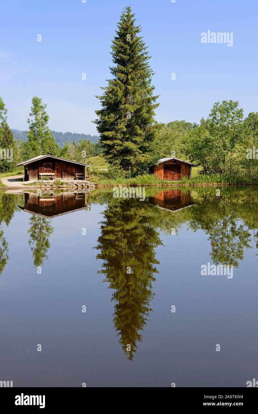 Pond cabin hi-res stock photography and images - Alamy