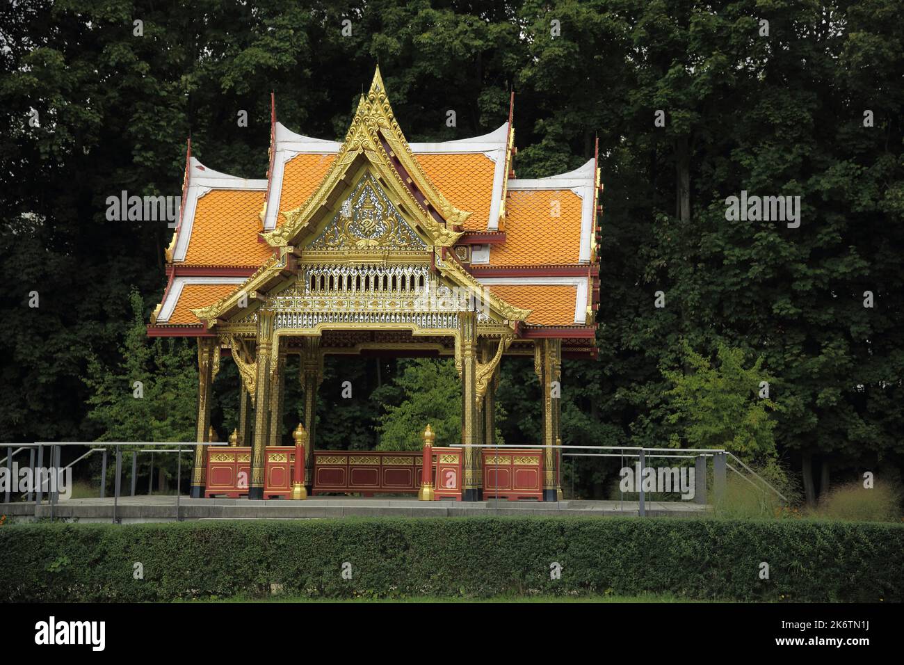 Siamese Temple Sala-Thai II, Asian, Siamese, Thai, pavilion, garden art ...