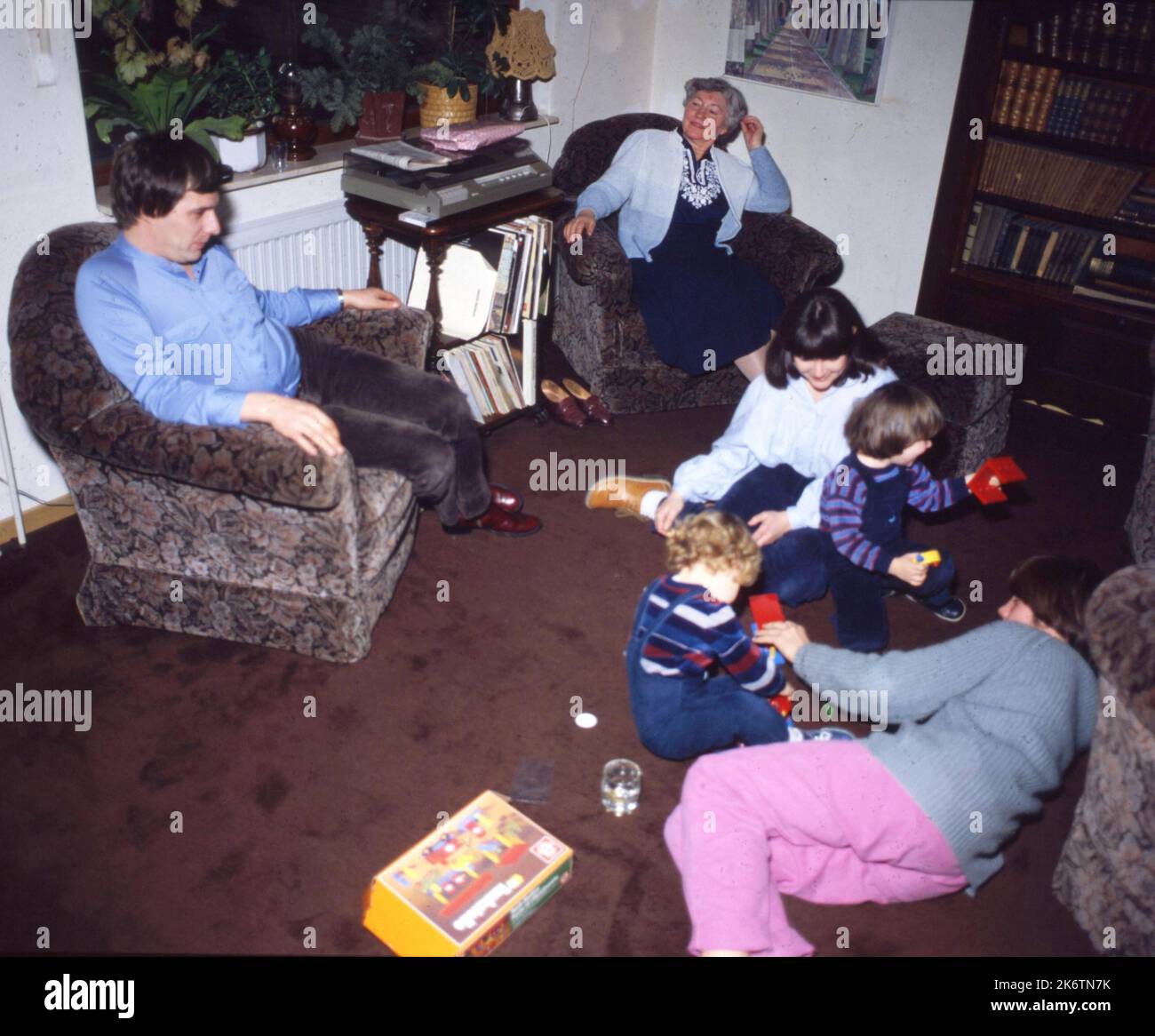 Family parents child grandmother hi-res stock photography and images ...