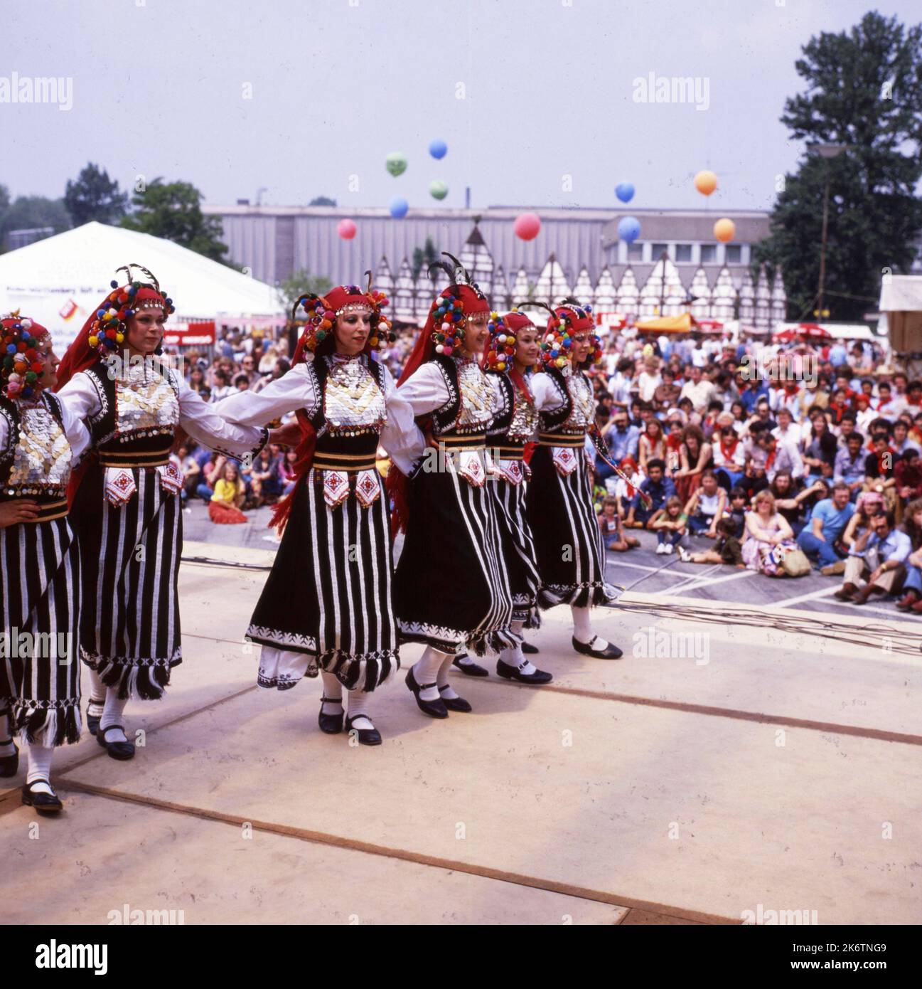 Essen. UZ Festival of the DKP newspaper Unsere Zeit 1979 Stock Photo - Alamy