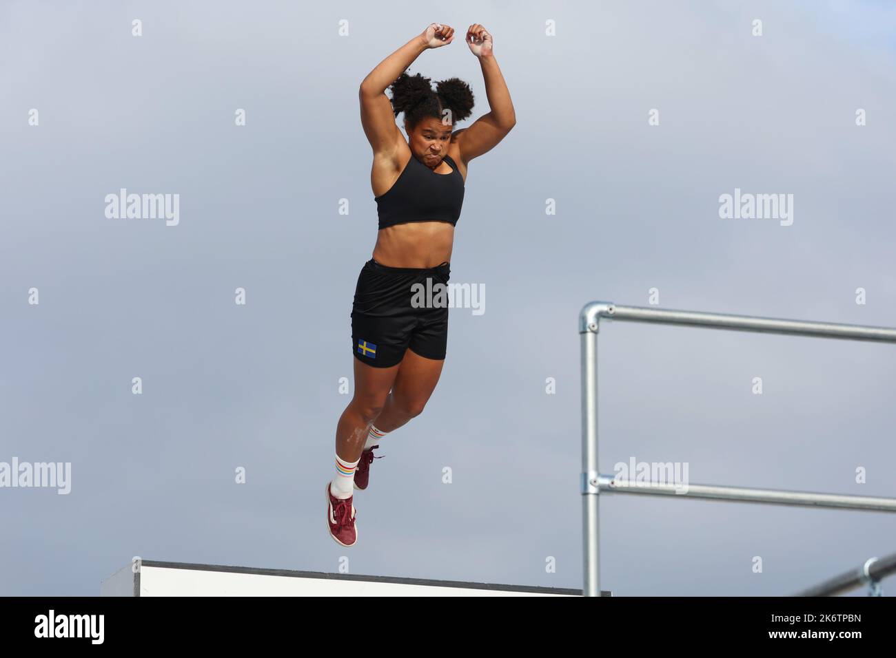 Tokyo, Japan. 15th Oct, 2022. Miranda Tibbling (SWE) Parkour : 1st FIG ...