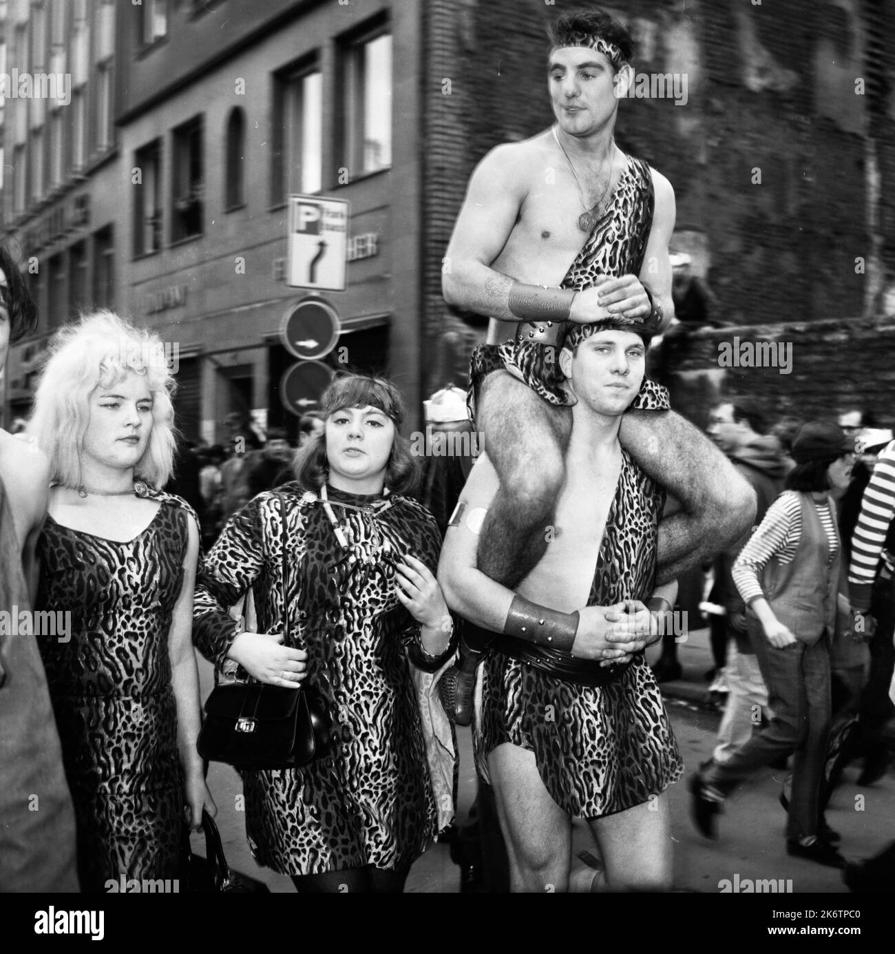 The carnival parade in 1966 in Cologne, Germany Stock Photo - Alamy