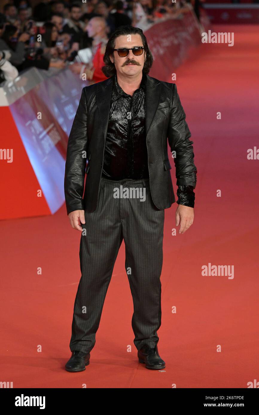 Alberto Astorri attends the red carpet of the movie "Rapiniamo il duce ...