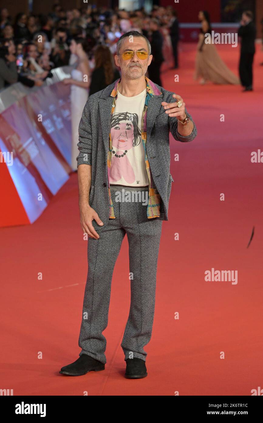 Rome, Italy. 15th Oct, 2022. Filippo Timi attends the red carpet of the ...