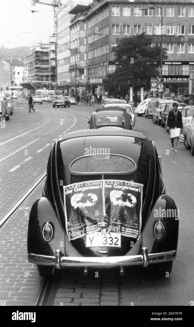 The Anti-War Day is 1 September, here in Aachen in 1965, celebrated by ...