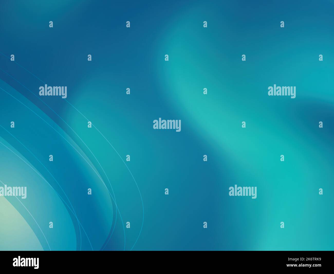 Blurred bright blue and green abstract background with geometric shapes ...