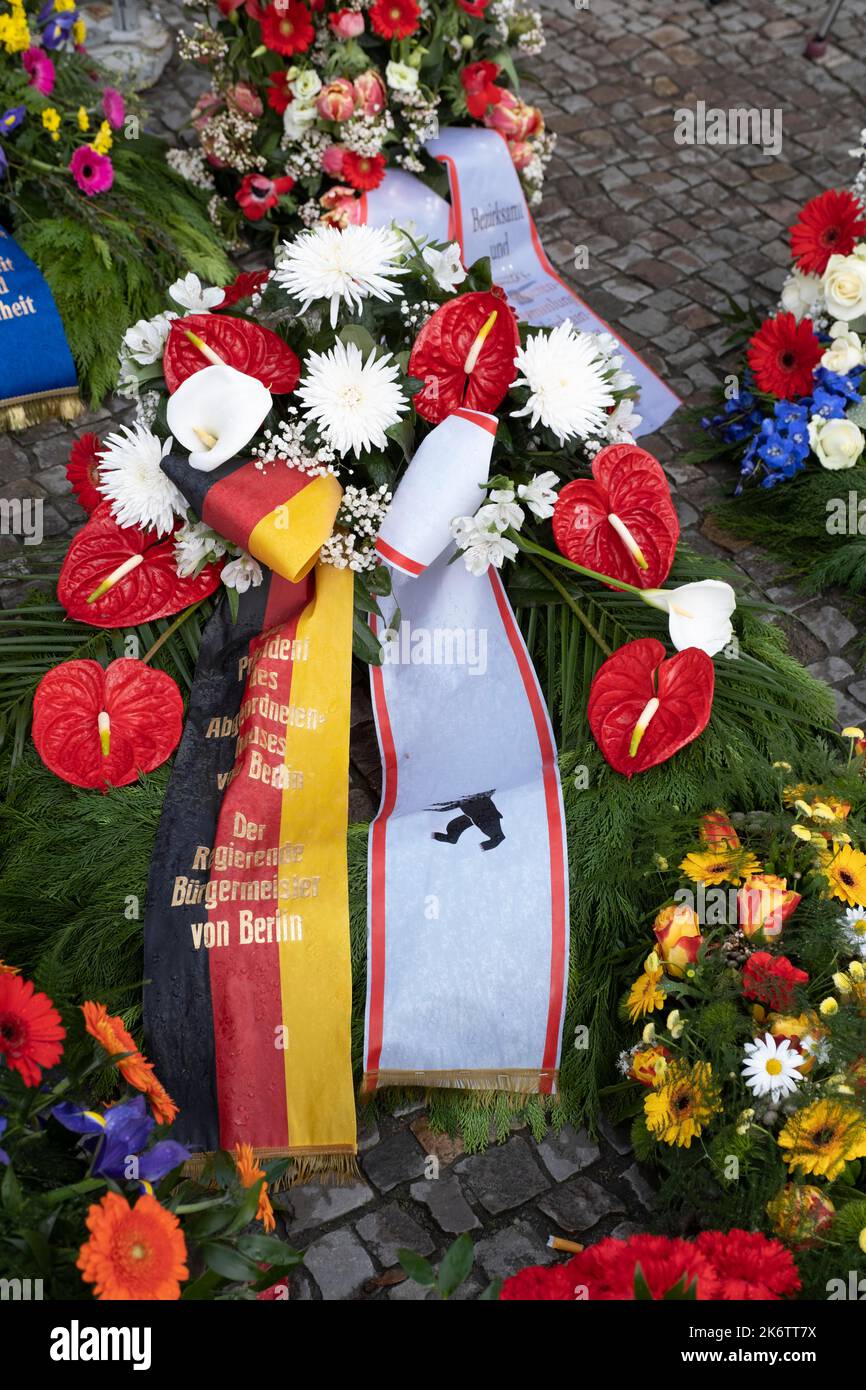 Germany, Berlin, 18. 03. 2021, Commemoration of the March Revolution ...