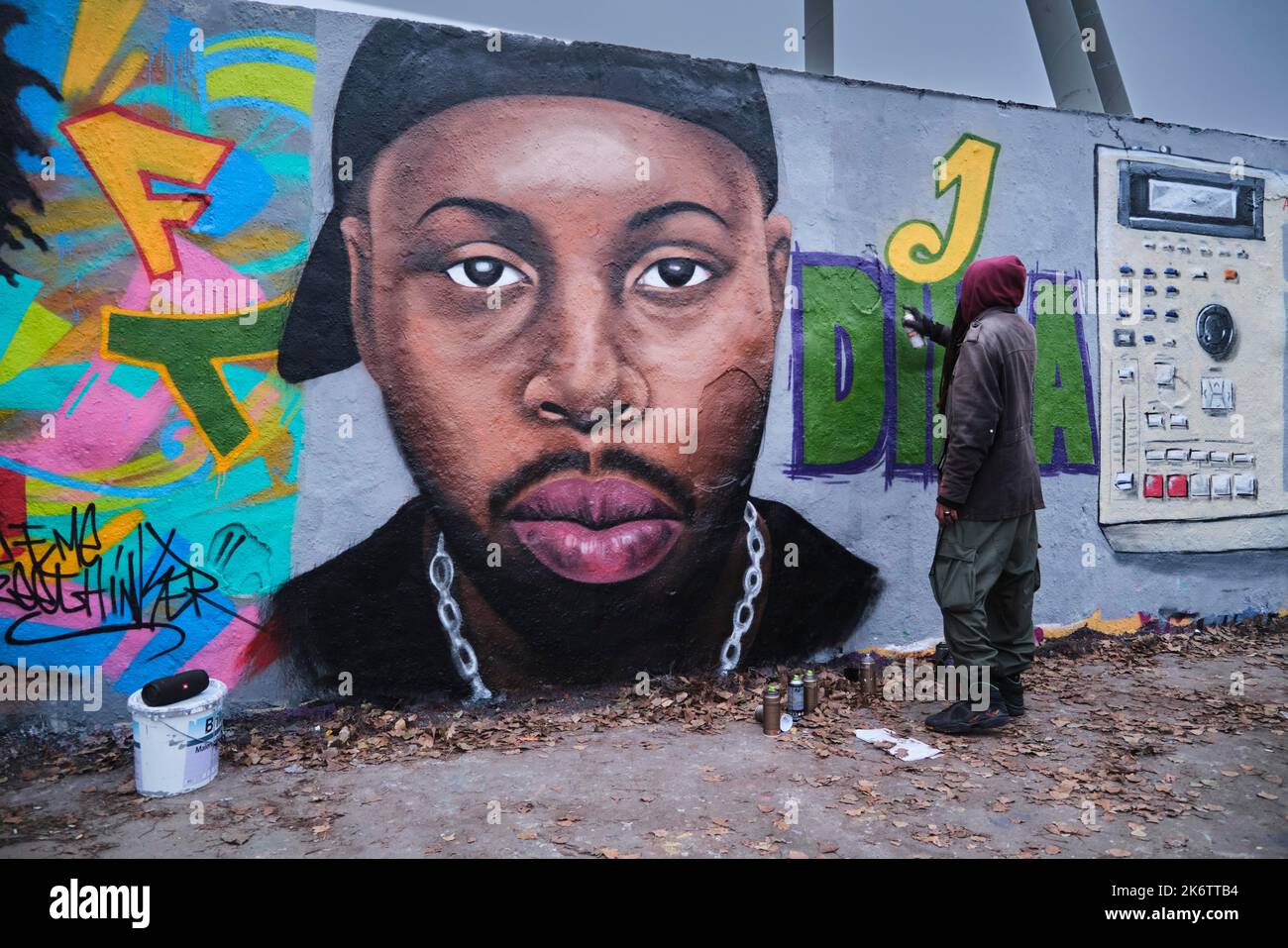 J Dilla Graffiti