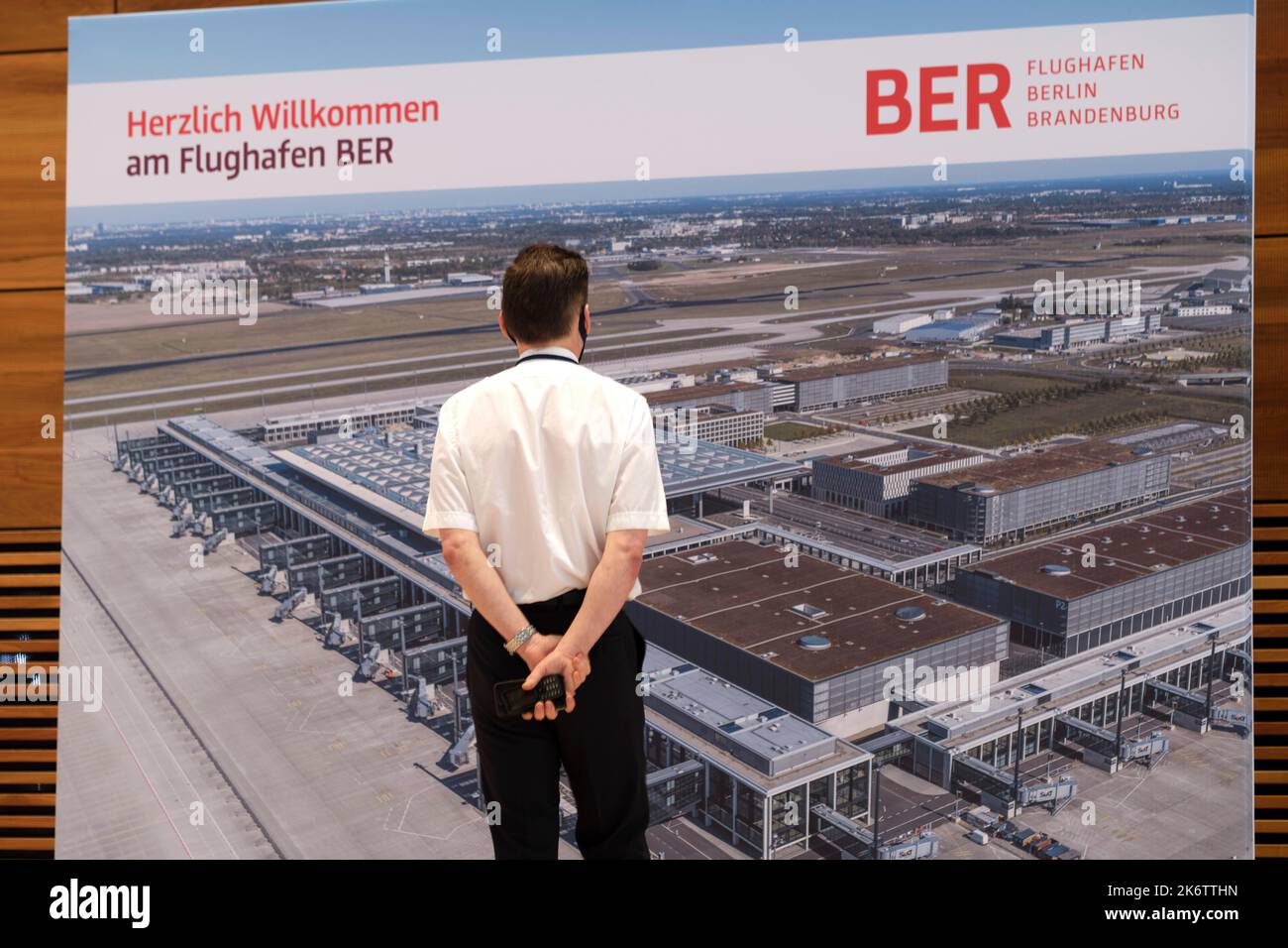 Germany, Berlin, 25. 11. 2020, BER, View, Image, Terminal 1 Stock Photo ...