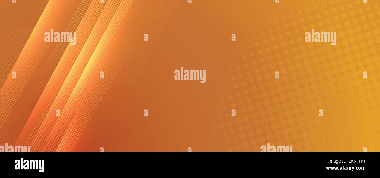 Abstract modern yellow background with bright elements, parallel lines ...