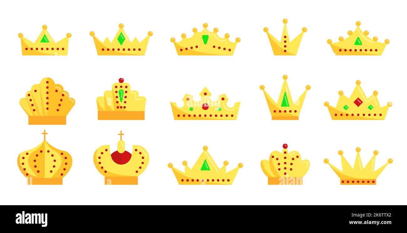 Cartoon royal crown hi-res stock photography and images - Alamy