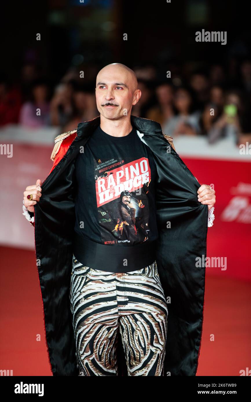 Red carpet of Rapiniamo il Duce at 17th Rome Film Fest Stock Photo - Alamy