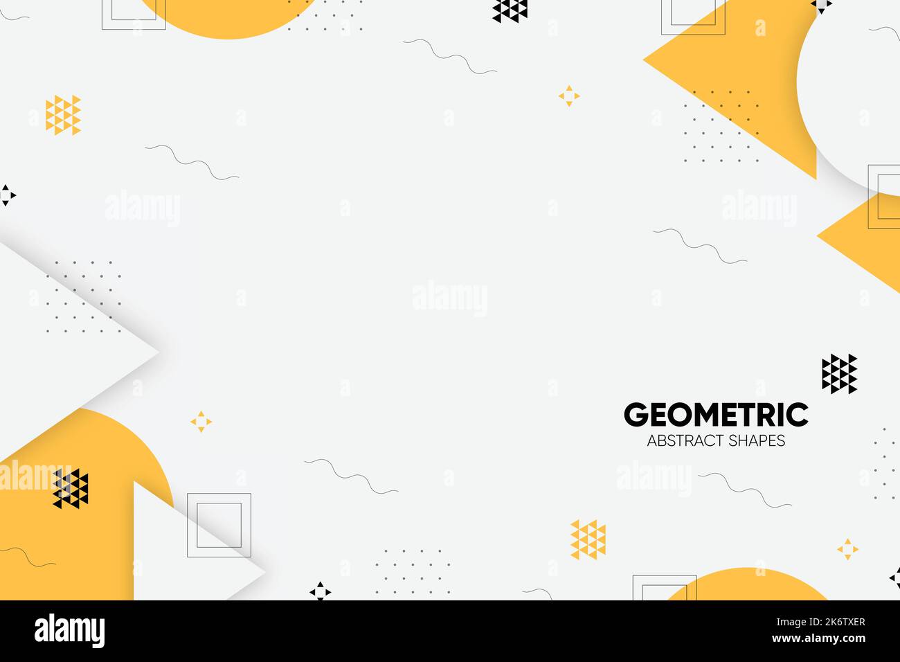 abstract geometric shapes background vector design illustration Stock ...