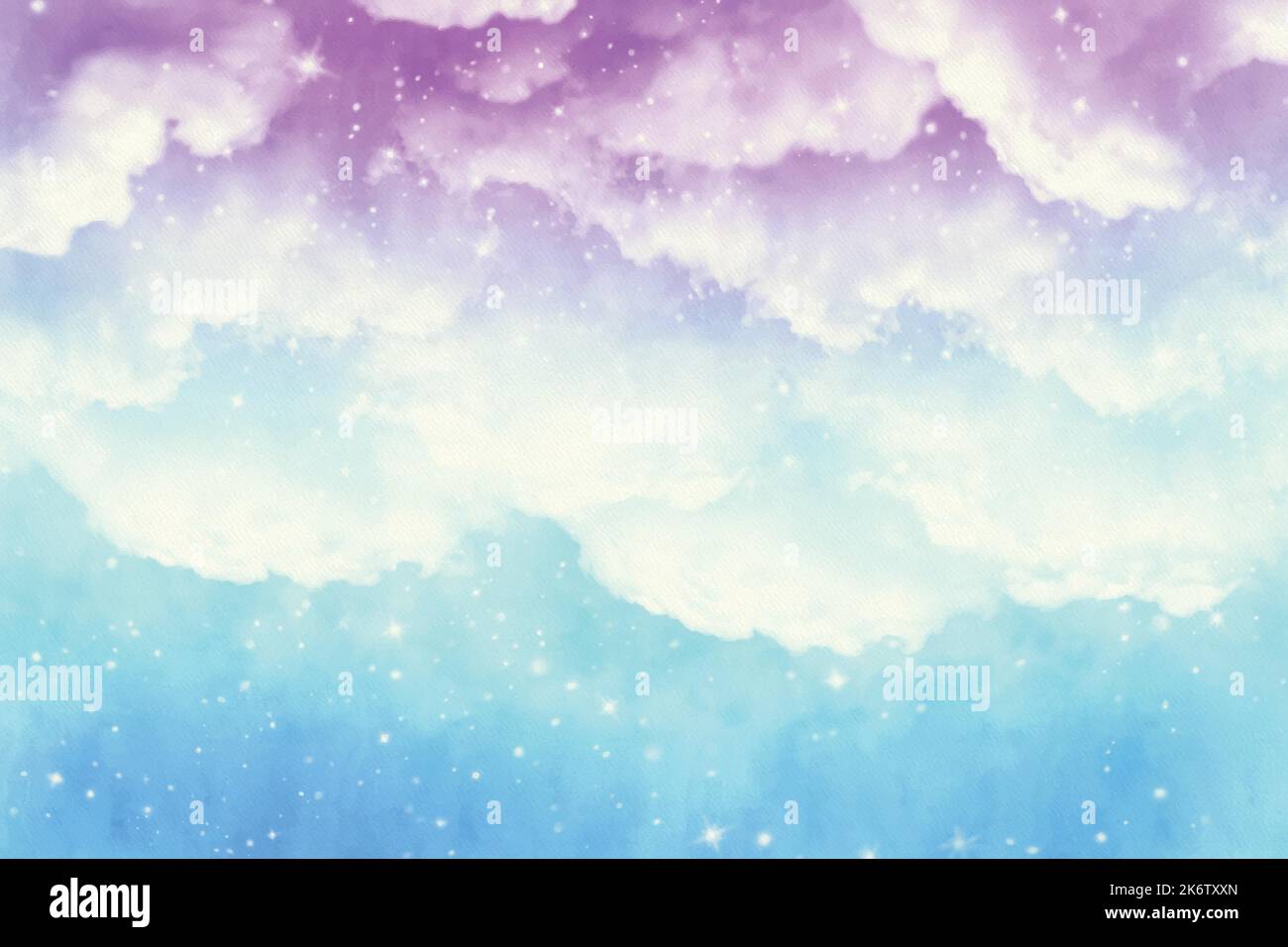 hand painted watercolor pastel sky background vector design ...