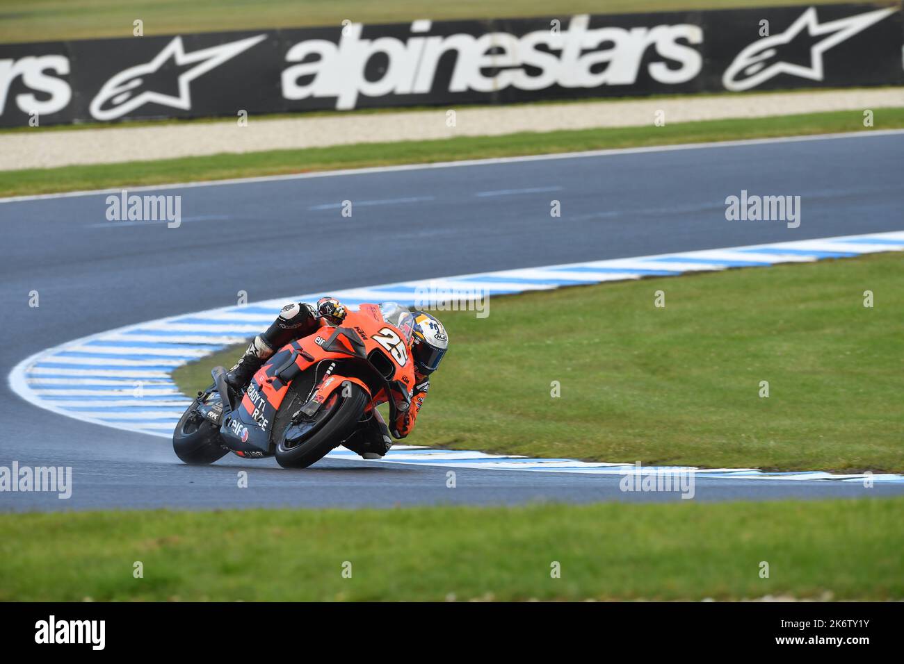 Melbourne, Australia. 16th Oct, 2022. Raul Fernandez during damp ...