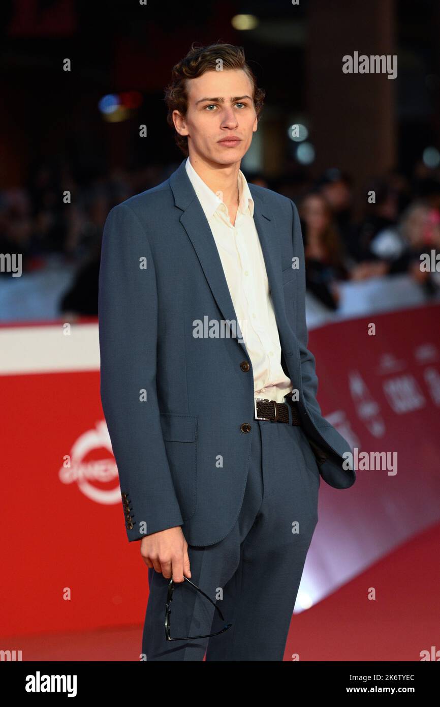 Rome, Italy. 15th Oct, 2022. ROME, ITALY - OCTOBER 15: Mattia Carrano ...