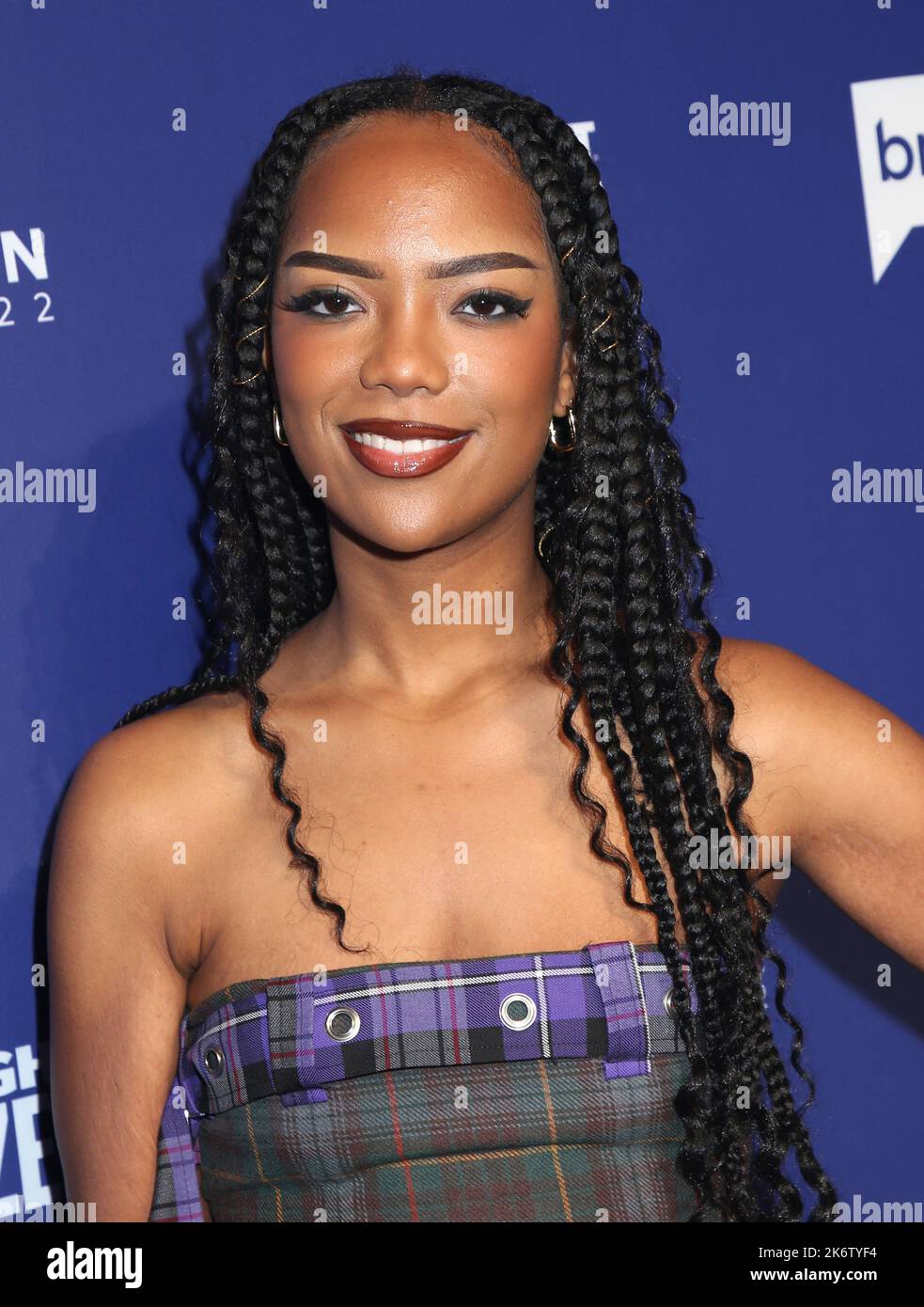 New York, USA. 14th Oct, 2022. Riley Burruss attending Andy's Legends ...