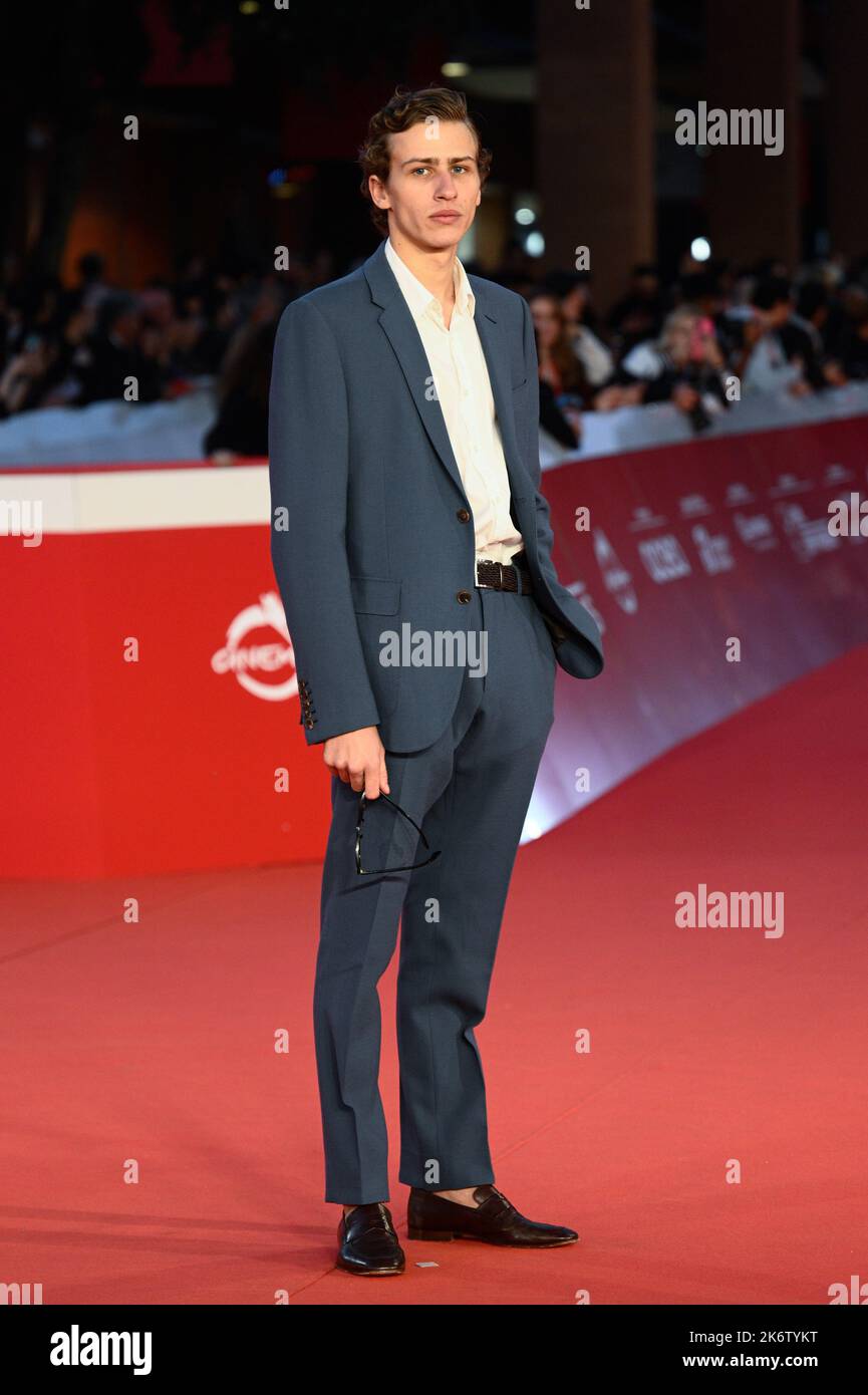 Rome, Italy. 15th Oct, 2022. ROME, ITALY - OCTOBER 15: Mattia Carrano ...