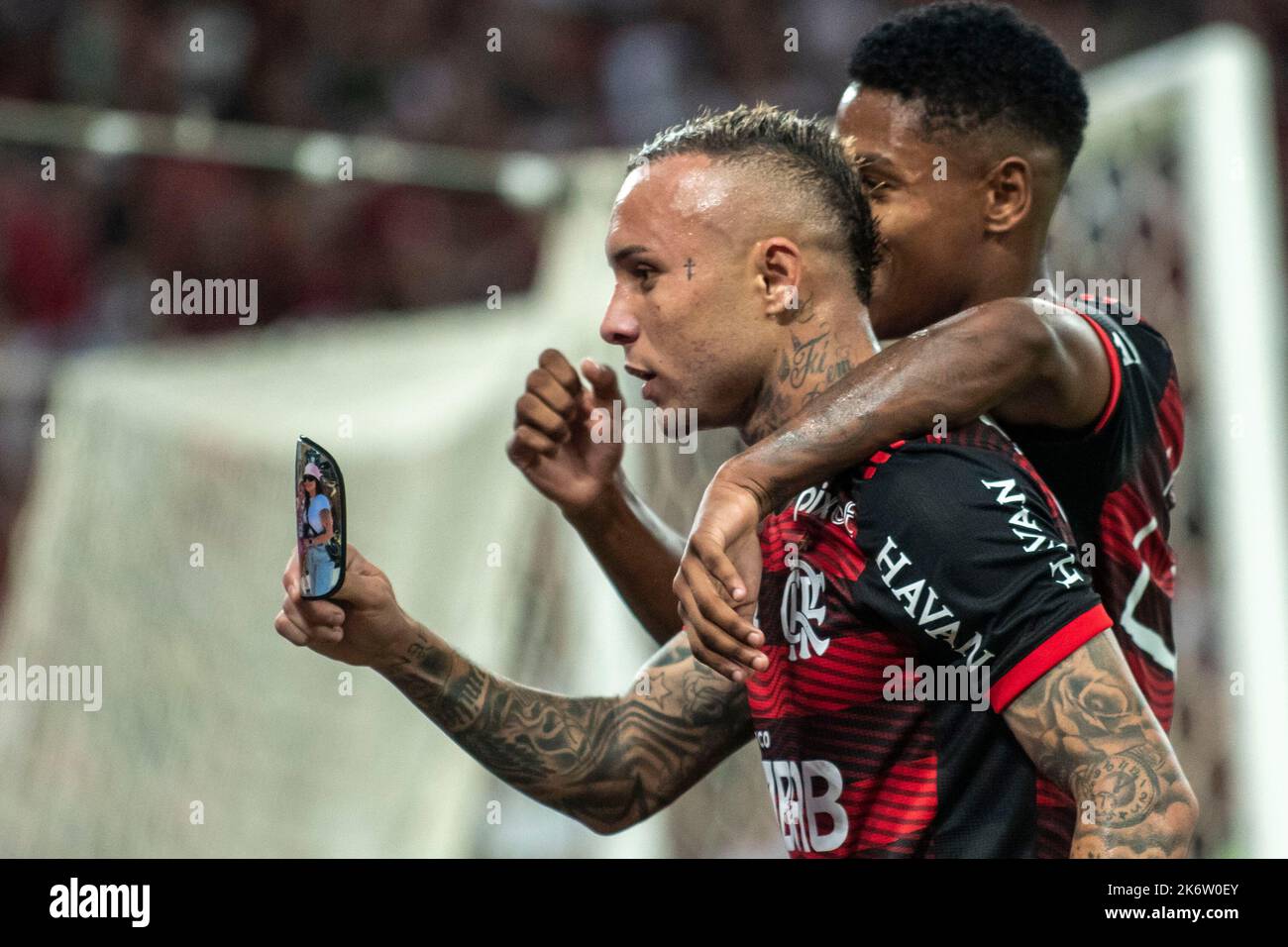 Rio De Janeiro, Brazil. 15th Oct, 2022. MG held at Maracanã Stadium for ...