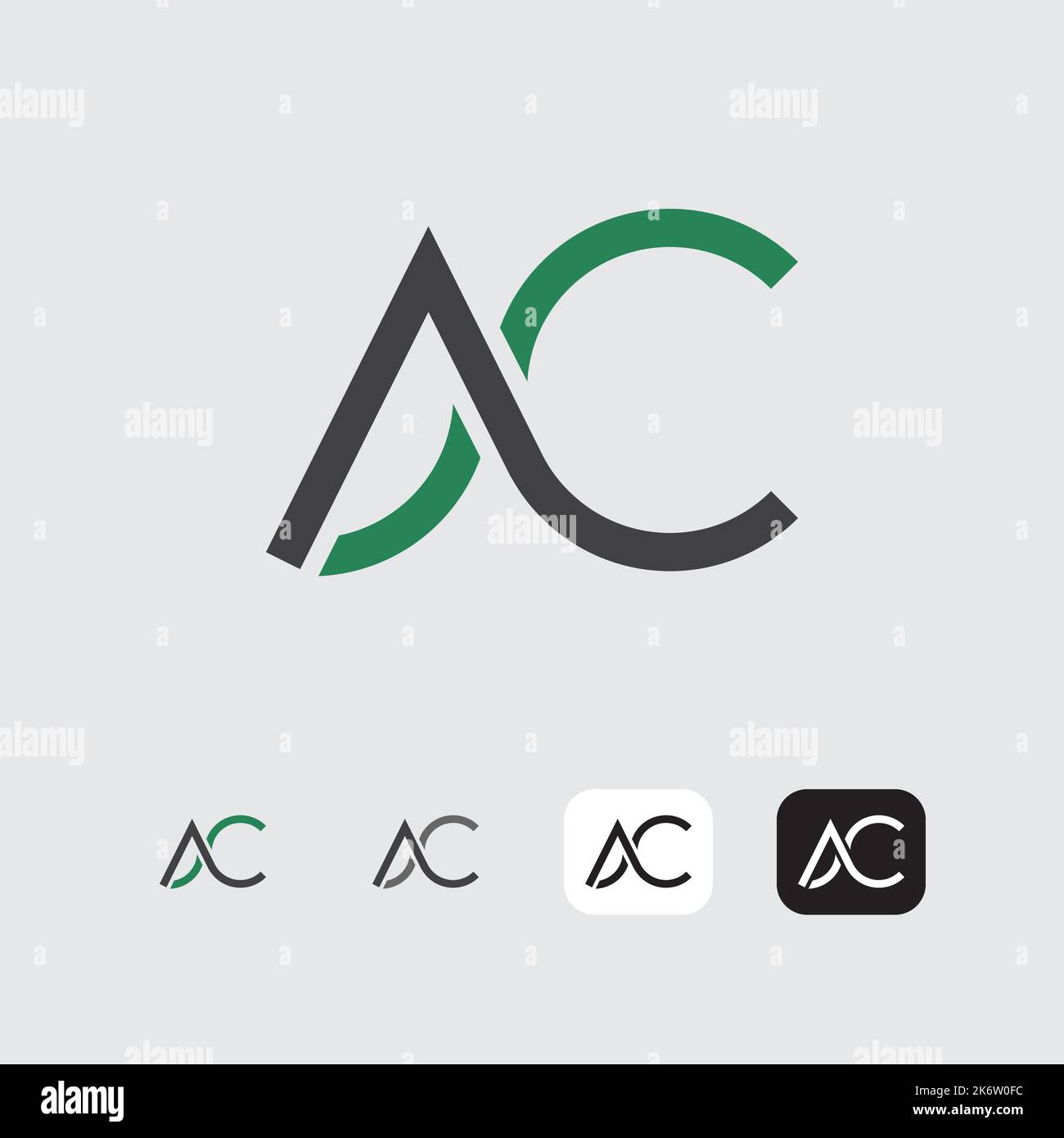 A c circle Stock Vector Images - Alamy