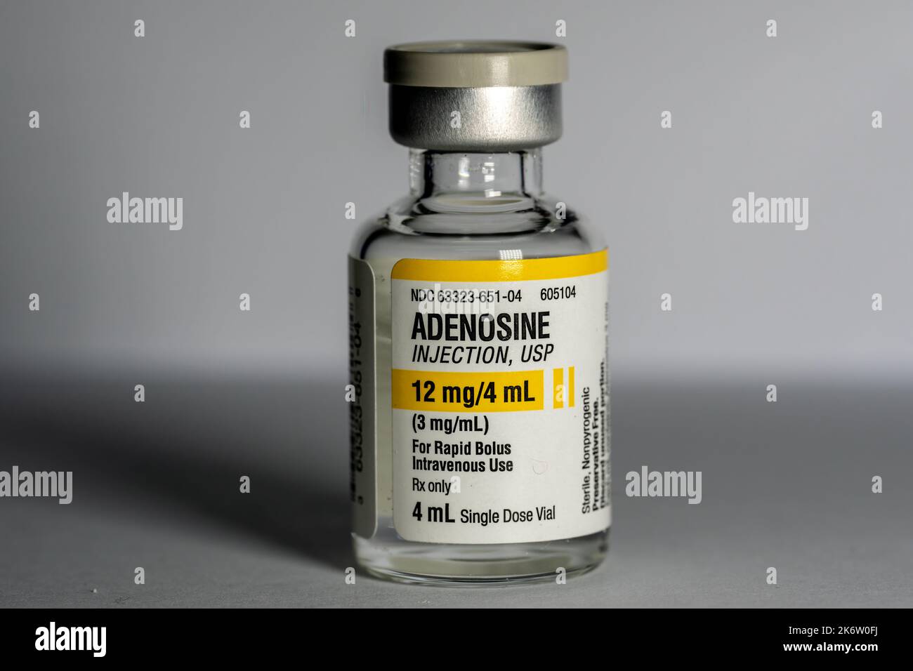 adenosine injection vial Stock Photo - Alamy