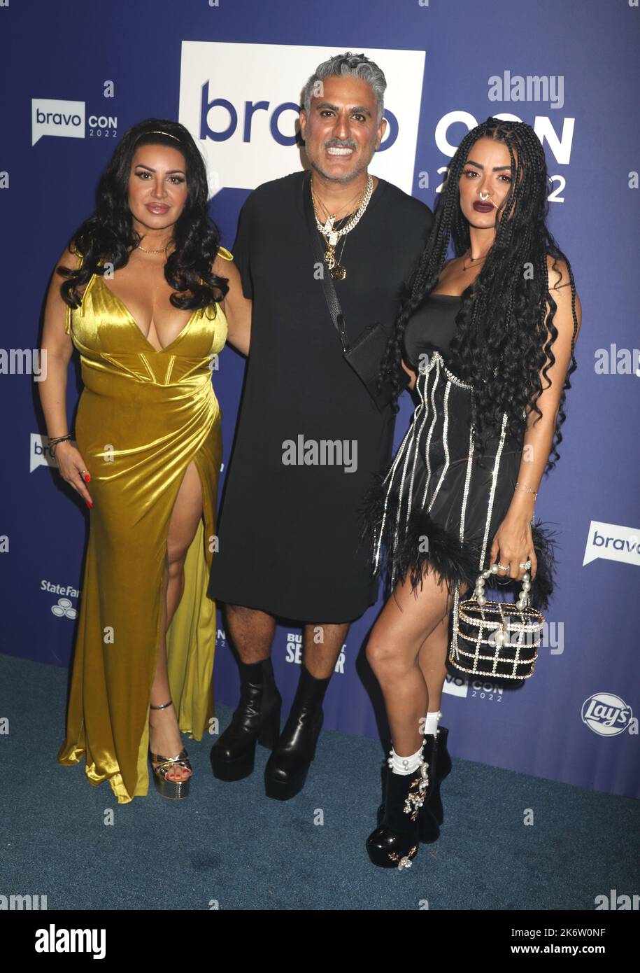 October 14, 2022, New York City, New York, USA: Reality stars MERCEDES ...