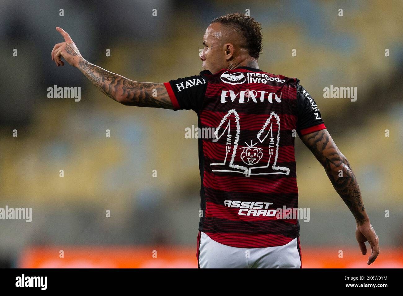 EVERTON CEBOLINHA of Flamengo during the match between Flamengo and ...