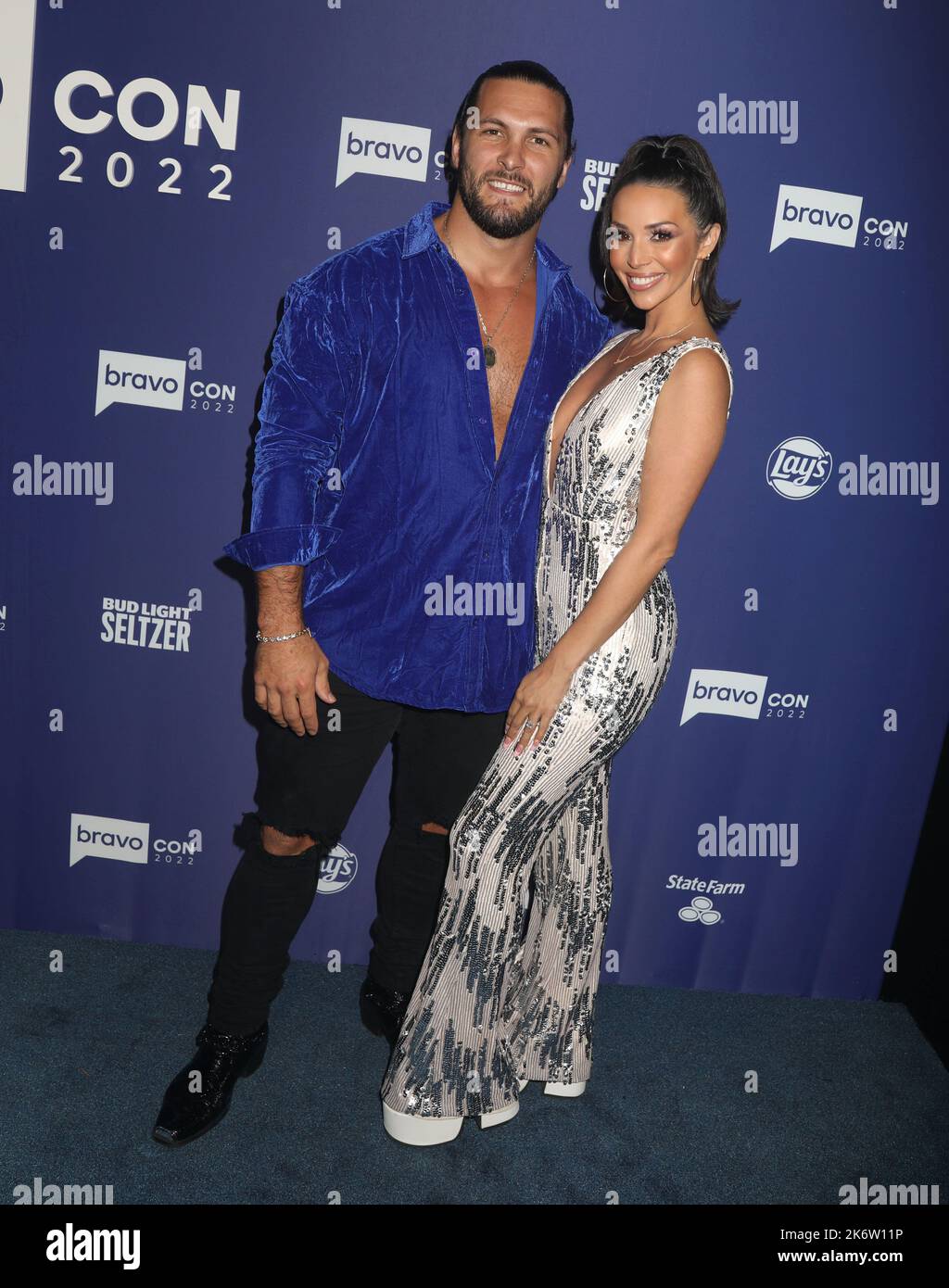 October 14, 2022, New York City, New York, USA: Reality stars BROCK ...