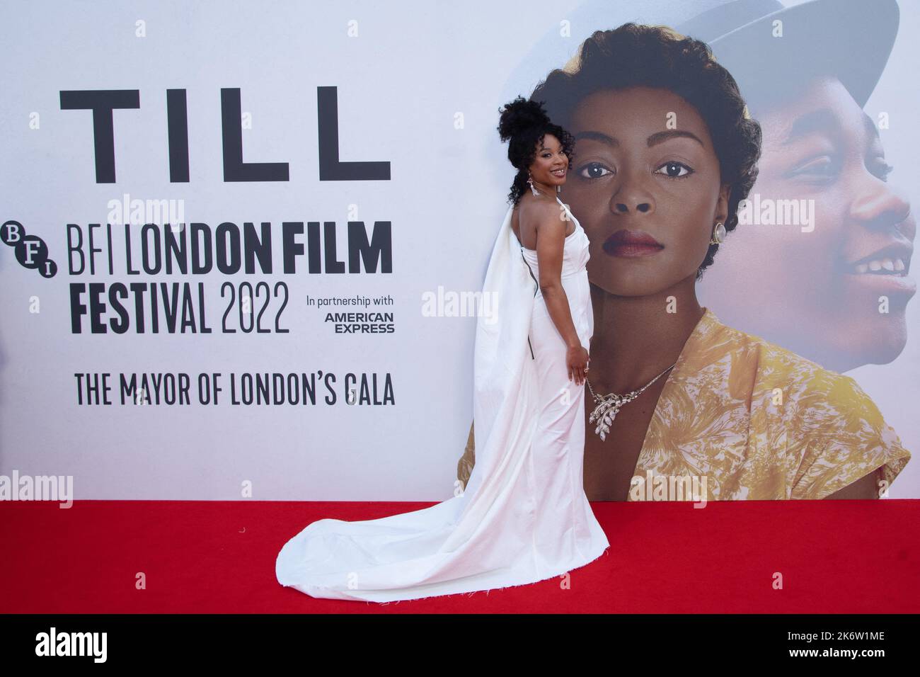 London, UK. 15th Oct, 2022. Chinonye Chukwa attending the Till Premiere ...