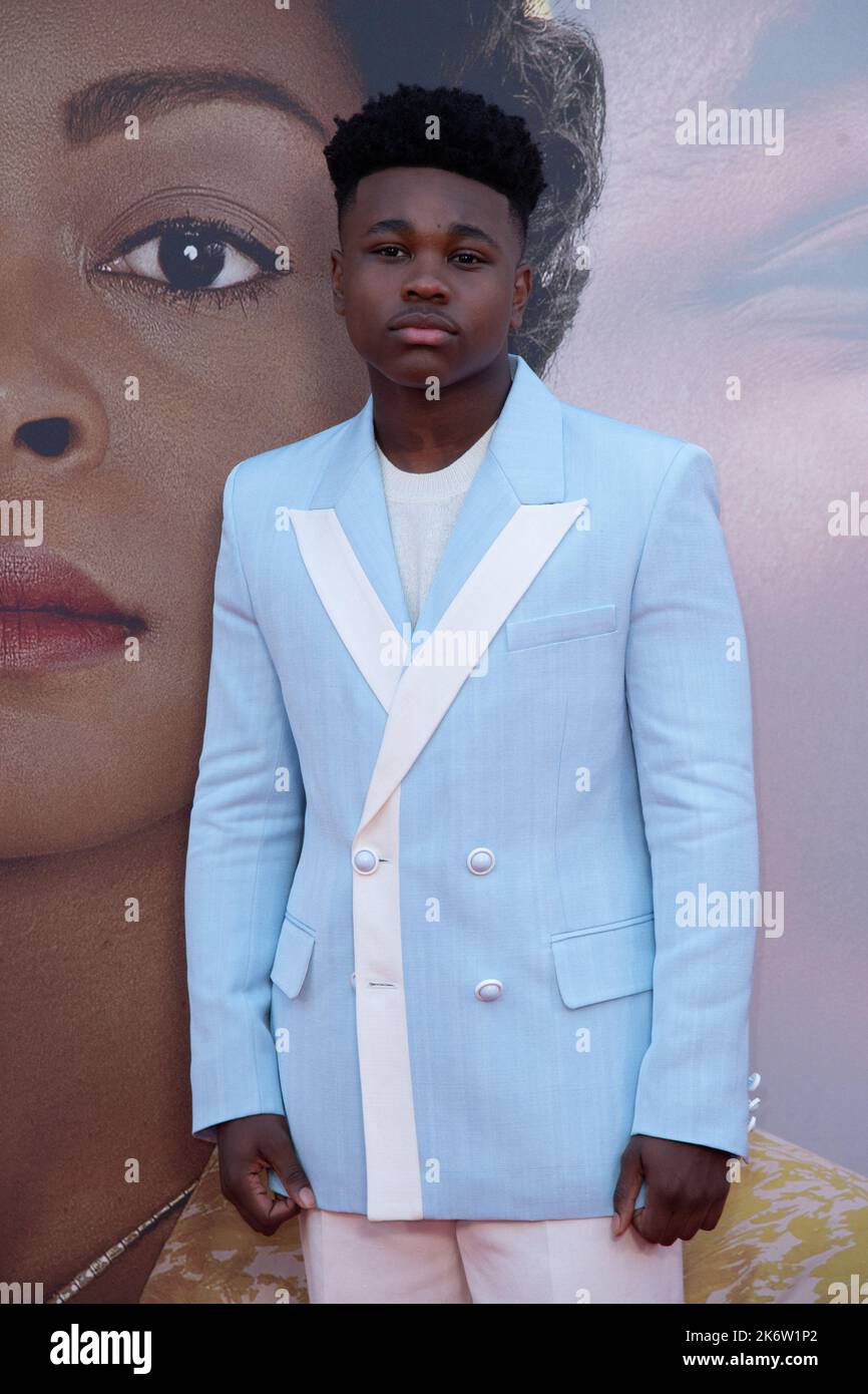 London, UK. 15th Oct, 2022. Jalyn Hall attending the Till Premiere as ...