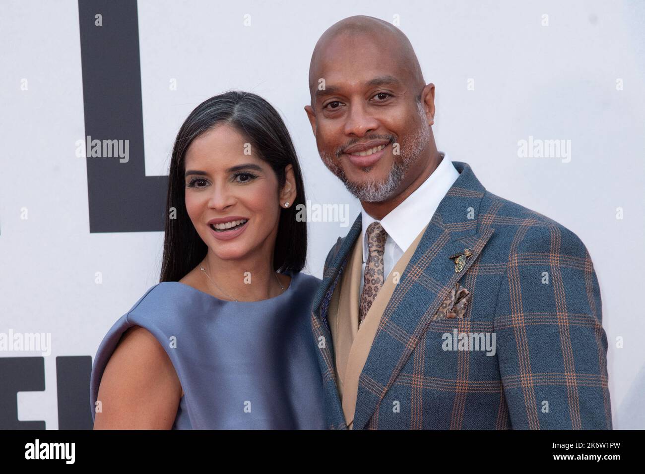 London, UK. 15th Oct, 2022. Keith Beauchamp and guest attending the ...