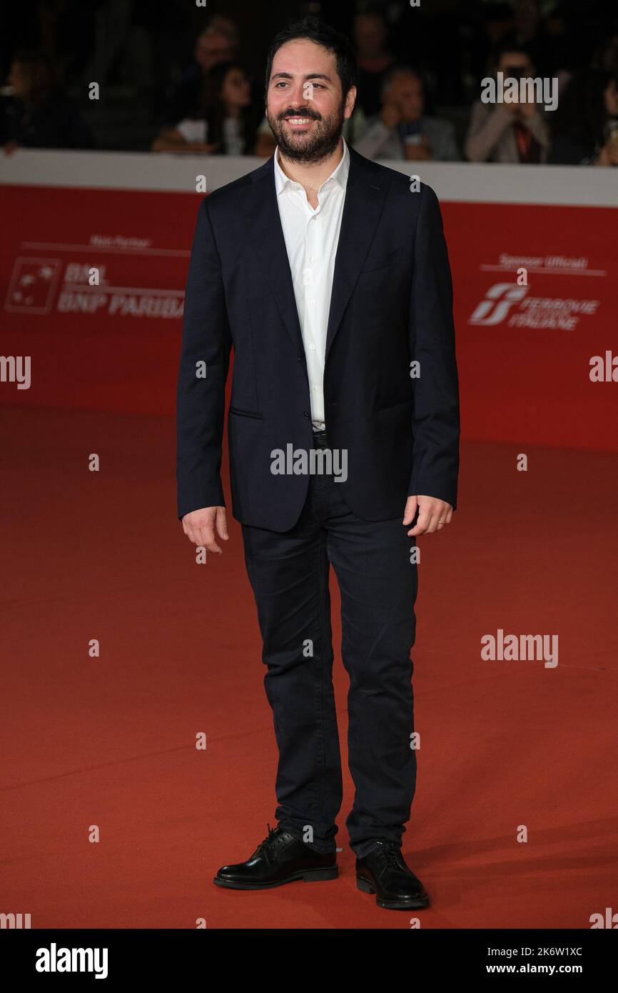 Rome, Italy. 14th Oct, 2022. (10/14/2022) Matteo Rovere, an actor of ...