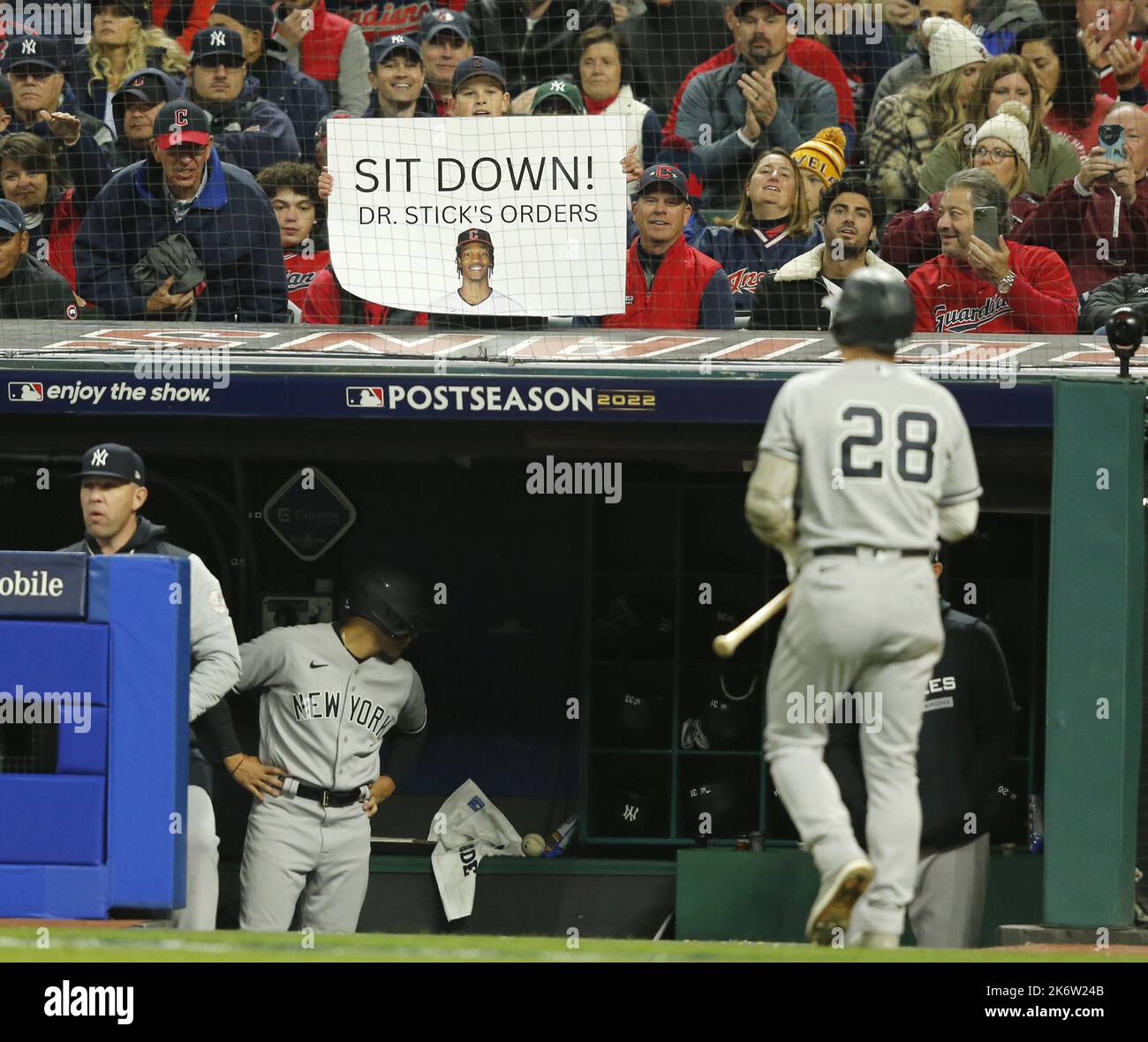 Progressive field guardians sign hi-res stock photography and images ...