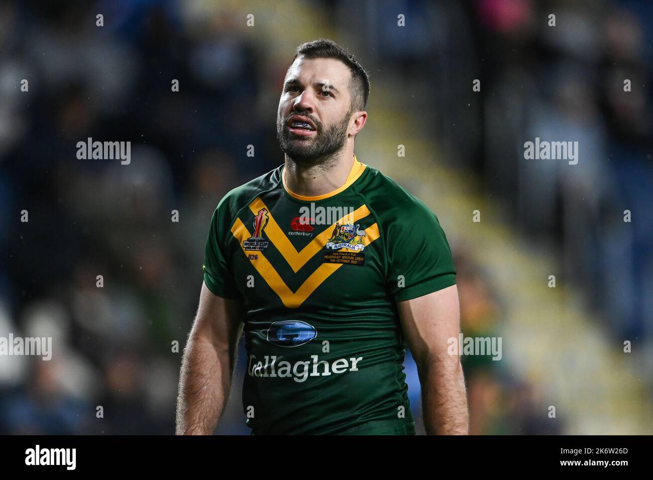 James Tedesco of Australia during the Rugby League World Cup 2021 match ...
