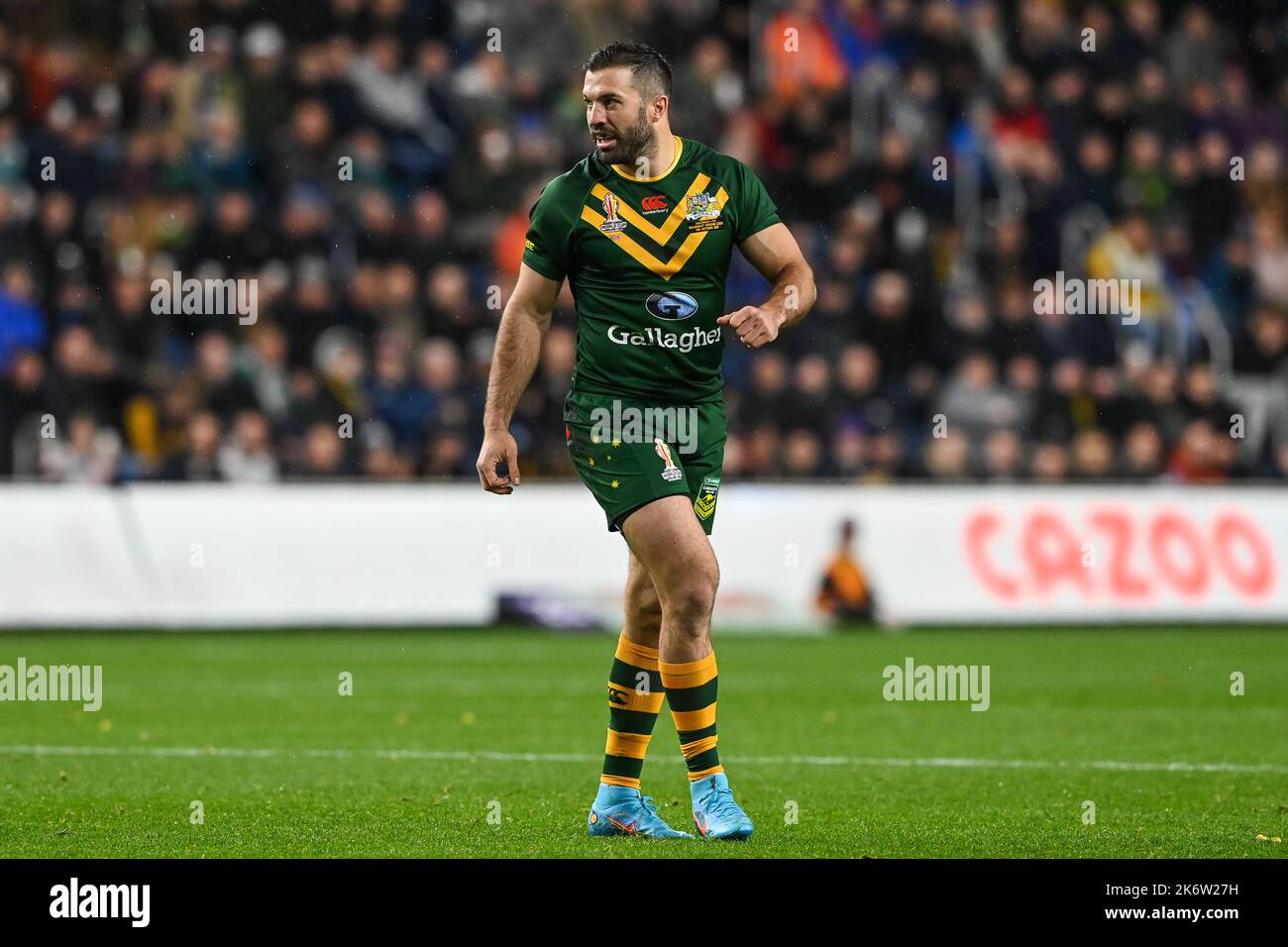 James Tedesco of Australia during the Rugby League World Cup 2021 match ...