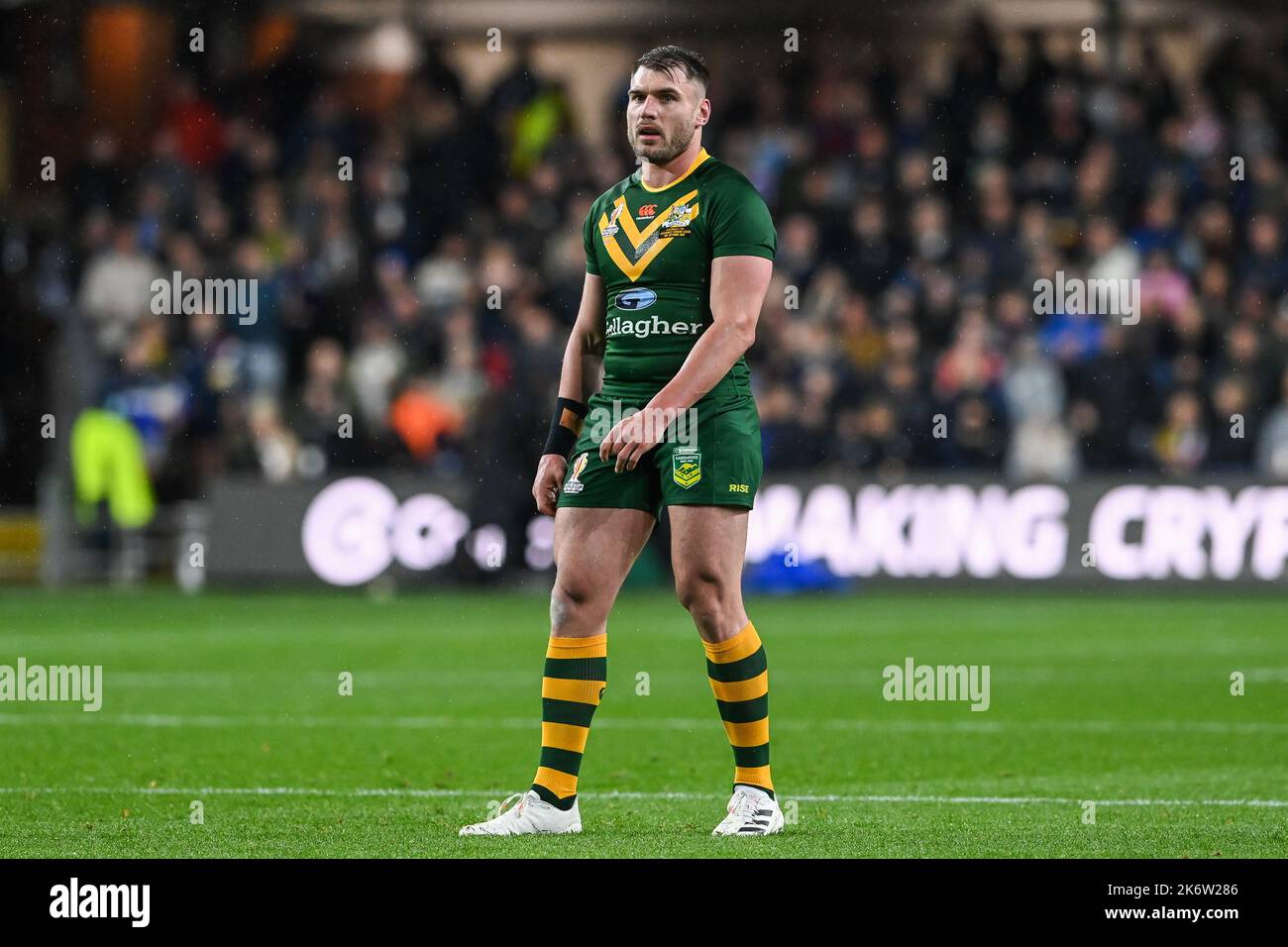 Angus Crichton of Australia during the Rugby League World Cup 2021 ...