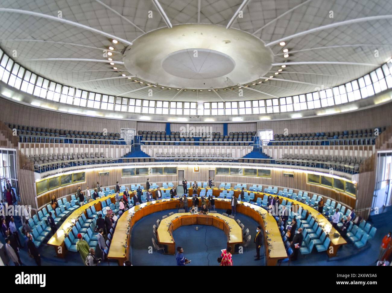 Addis Ababa. 14th Oct, 2022. Photo taken on Oct. 14, 2022 shows an ...