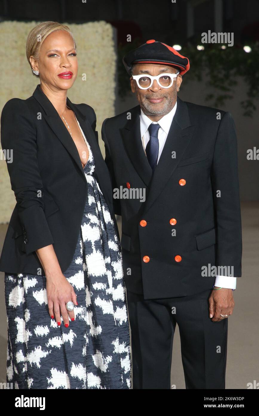LOS ANGELES, CA - OCTOBER 15: Tonya Lewis Lee and Spike Lee at the 2nd ...