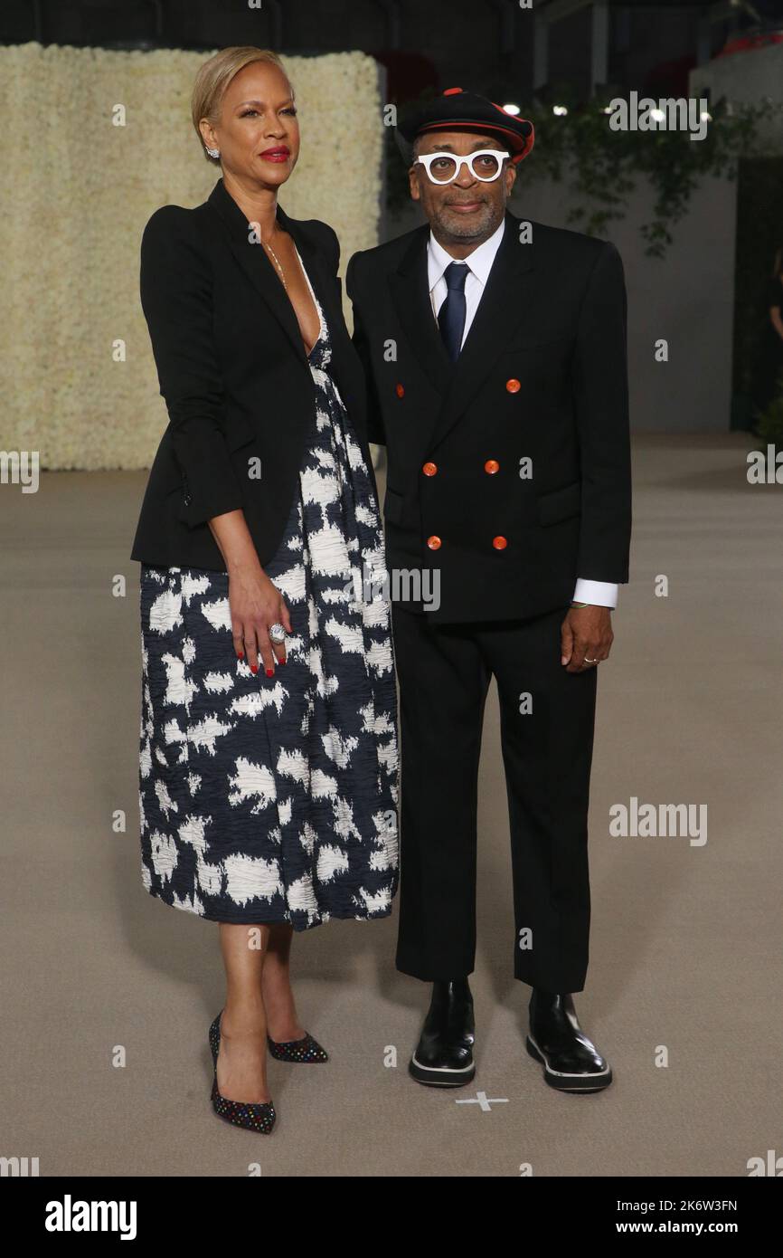 LOS ANGELES, CA - OCTOBER 15: Tonya Lewis Lee and Spike Lee at the 2nd ...