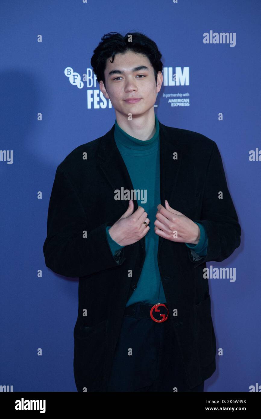 London, UK. 15th Oct, 2022. William Gao attending the My Policeman ...